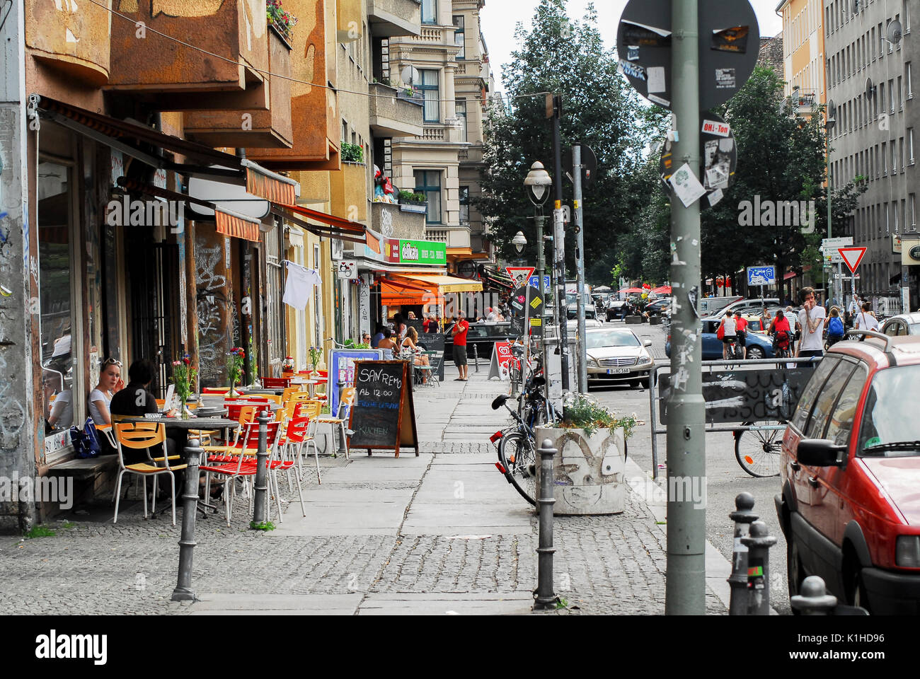Friedrichshain Berlin Street High Resolution Stock Photography and ...