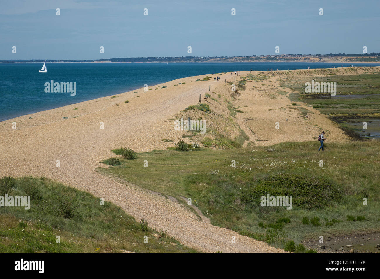 Hurst spit hi-res stock photography and images - Alamy