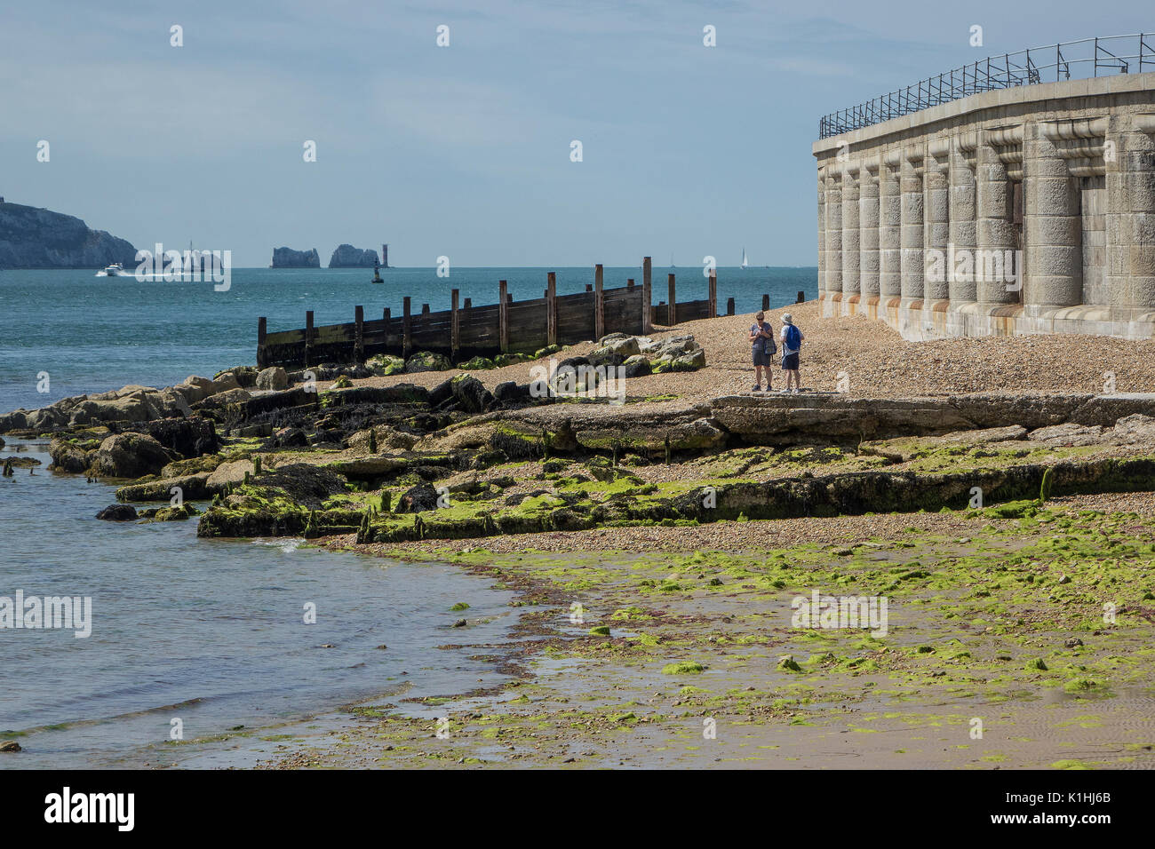 The needles and hurst castle hi-res stock photography and images - Alamy