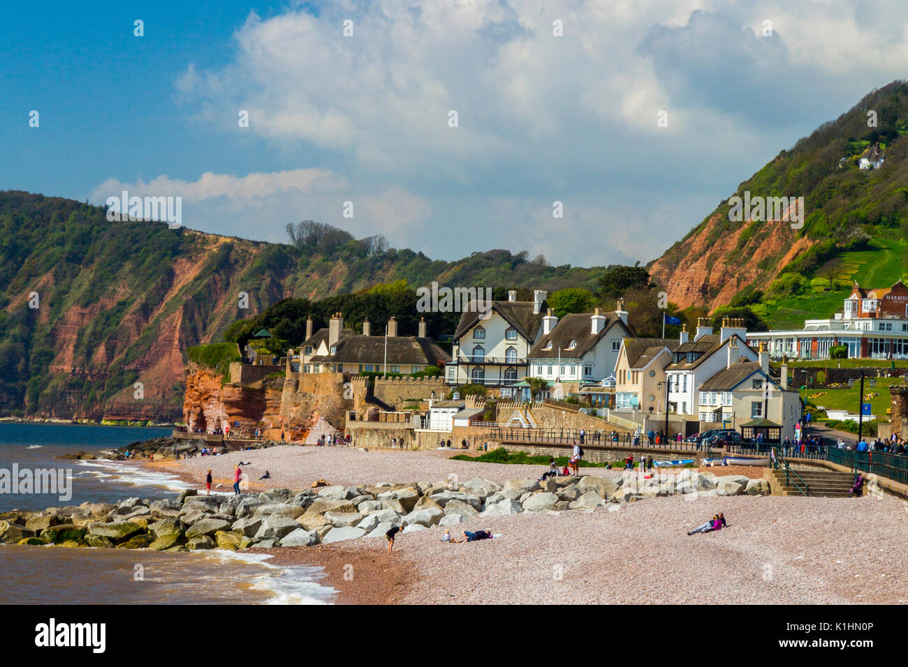 Sidmouth is a popular Victorian seaside resort on the Jurassic Coast ...