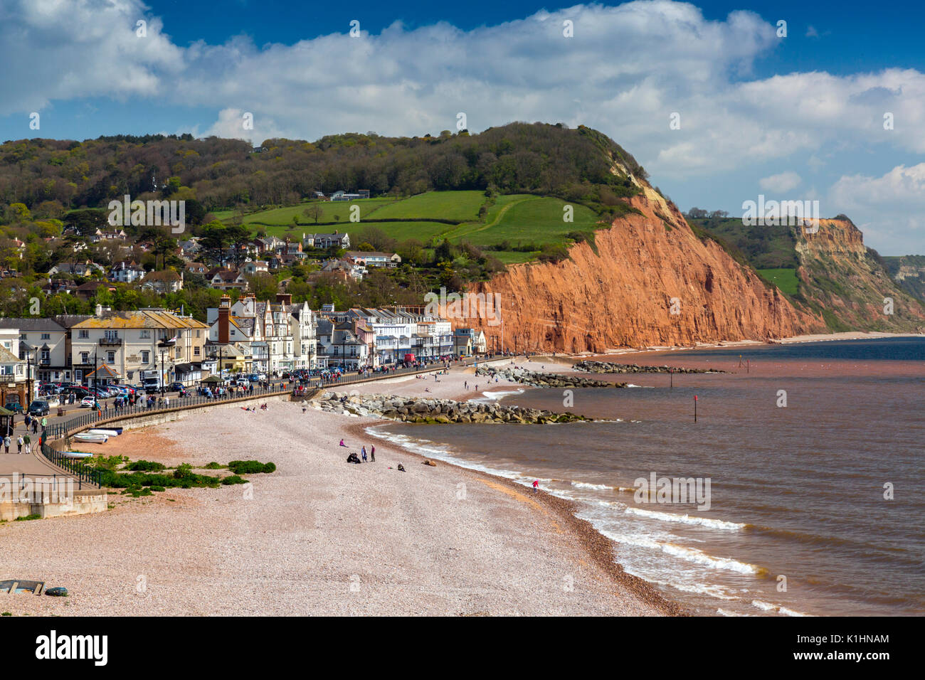 Sidmouth is a popular Victorian seaside resort on the Jurassic Coast ...