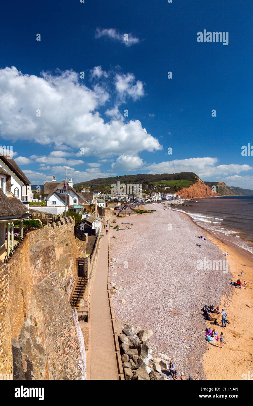 Sidmouth is a popular Victorian seaside resort on the Jurassic Coast ...