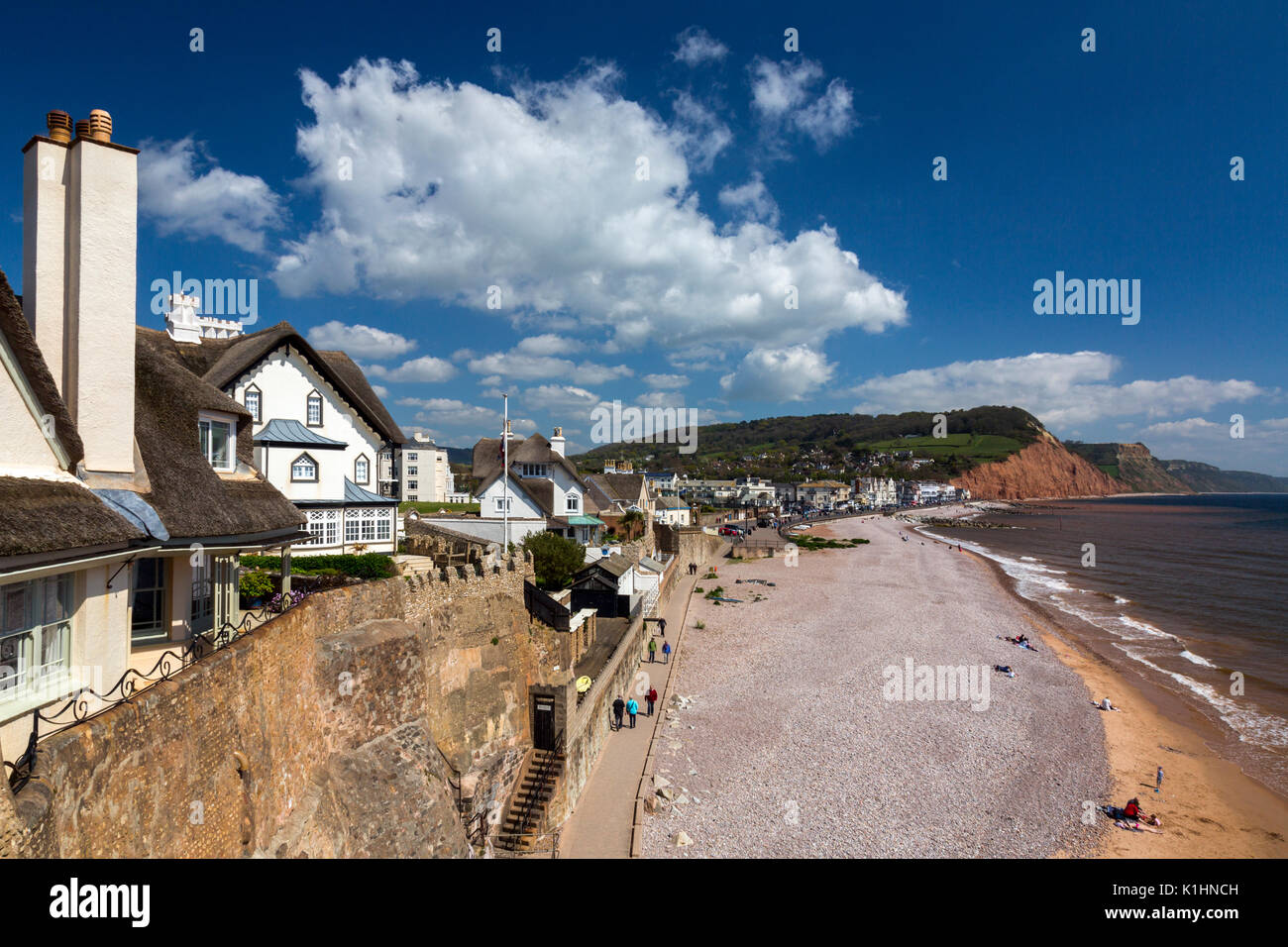 Sidmouth is a popular Victorian seaside resort on the Jurassic Coast ...