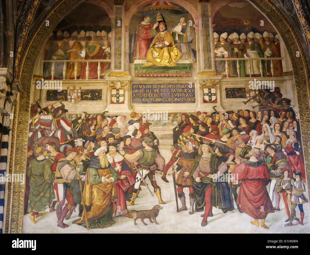 Piccolomini library pius ii hi-res stock photography and images - Alamy