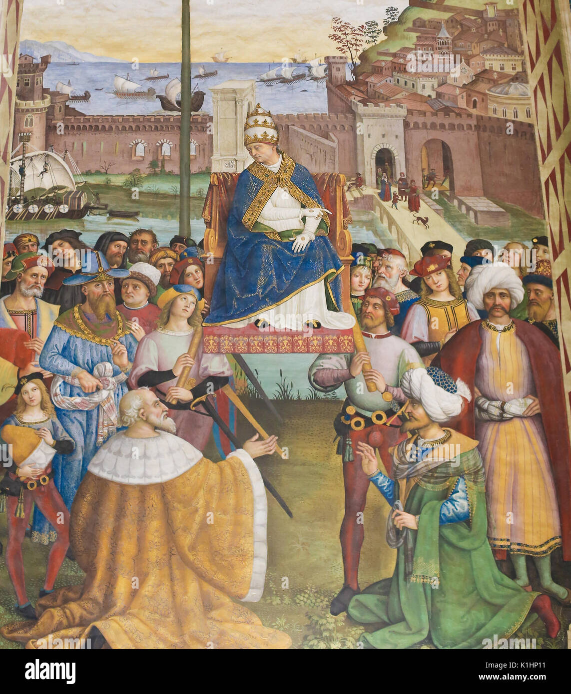 Piccolomini library pius ii hi-res stock photography and images - Alamy