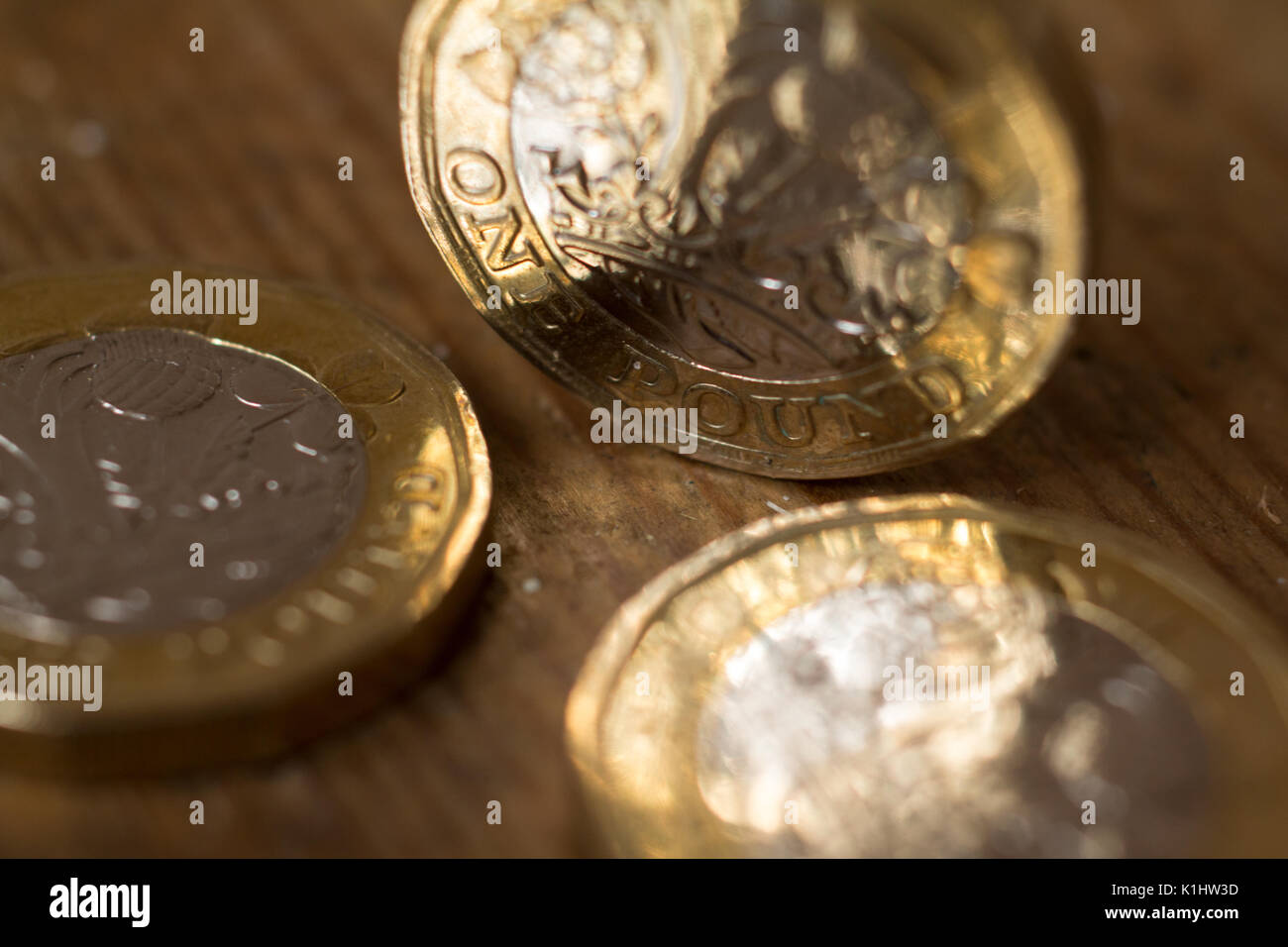 12 sided Pound sterling coins introduced in 2017 by the royal mint ...
