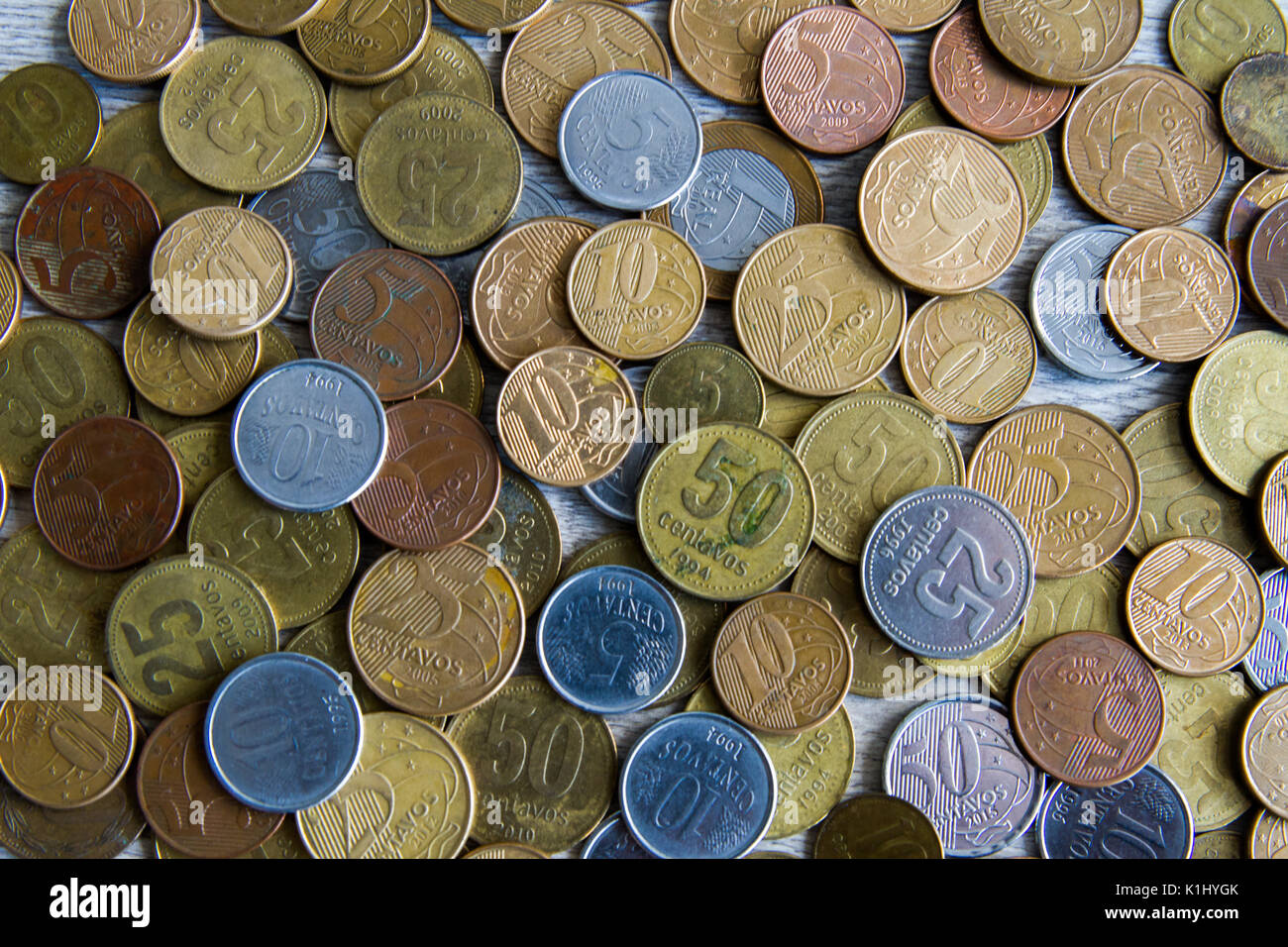 Currency argentina coins south america hi-res stock photography and ...
