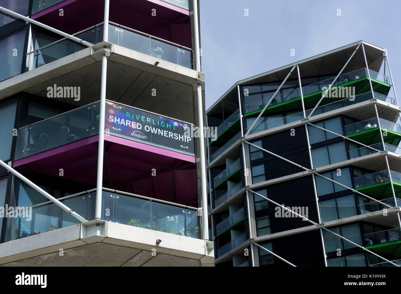 Shared Ownership apartments for sale at Riverlight Quay in London. June ...