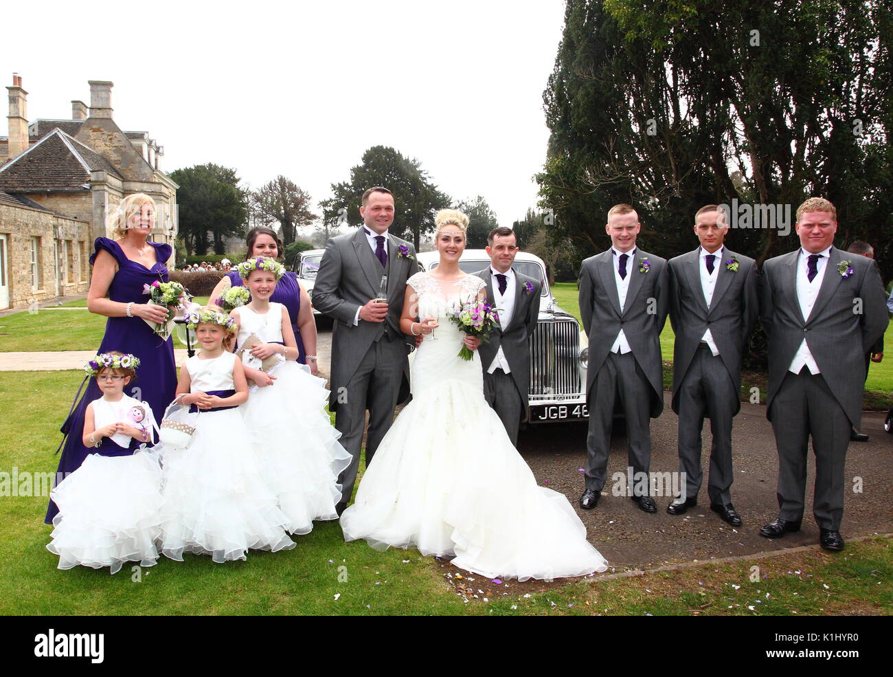 Wedding photographs, couples getting married and celebrating with their ...