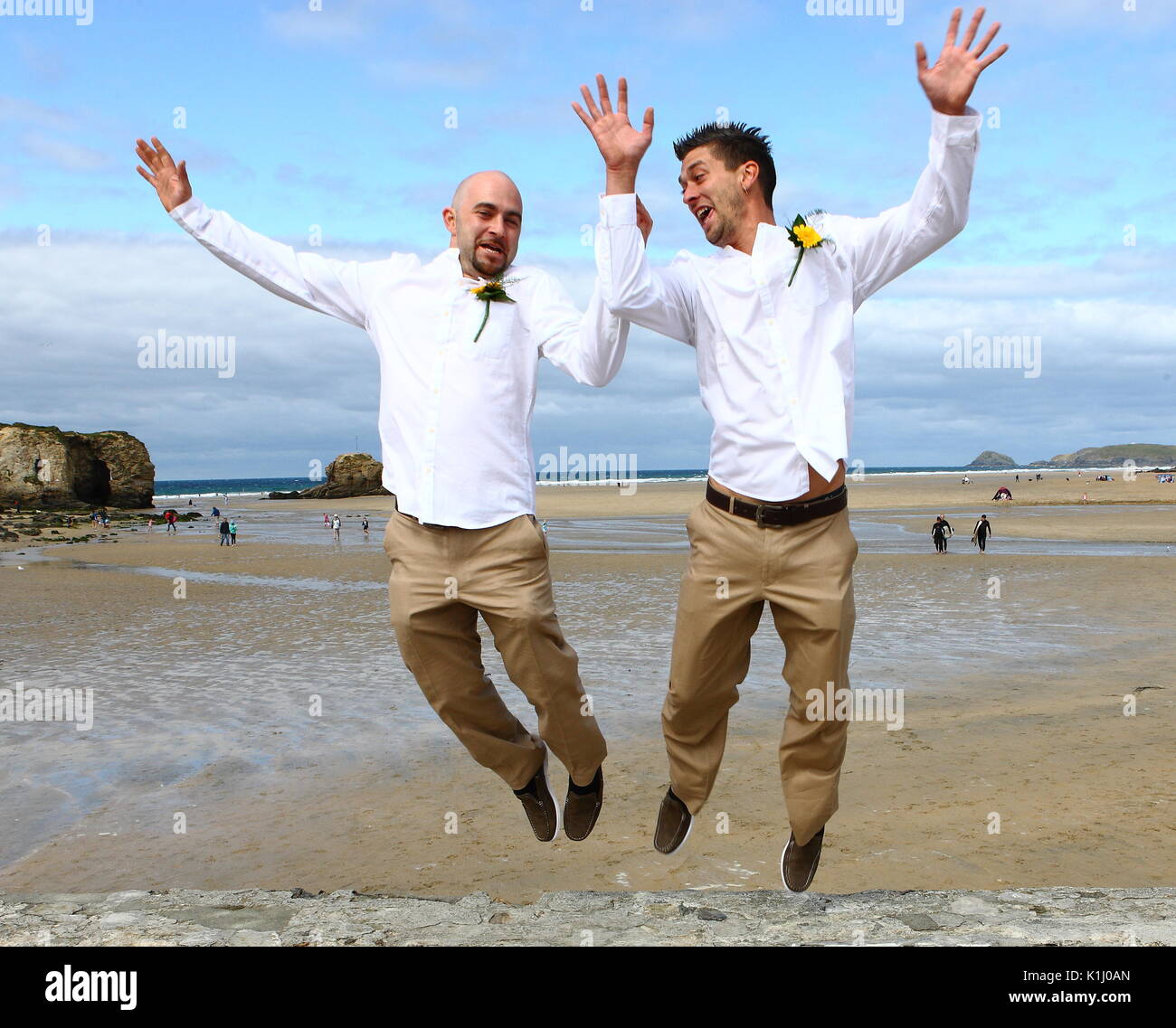 Wedding photographs, couples getting married and celebrating with their ...