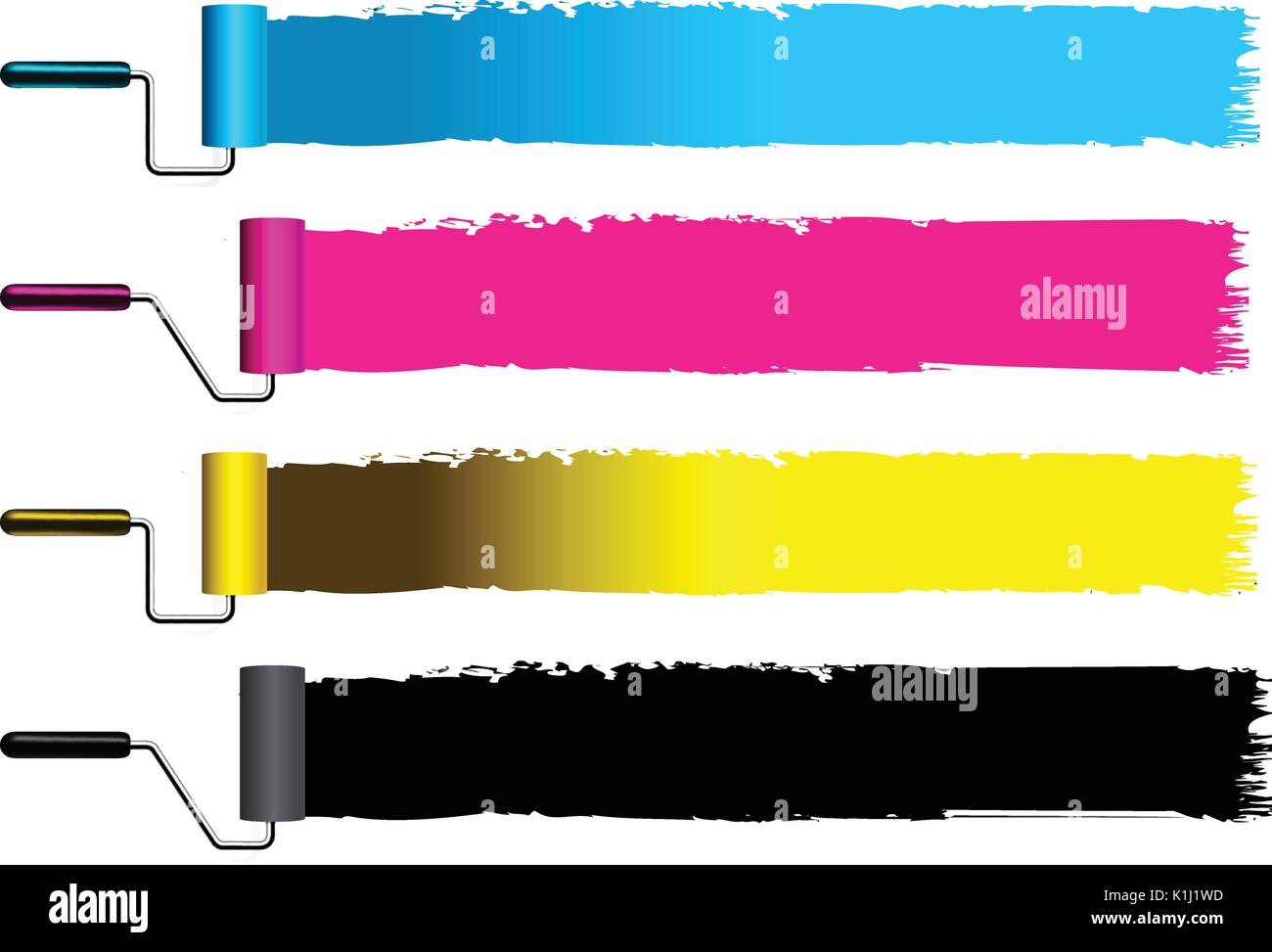 Cmyk paint hi-res stock photography and images - Alamy