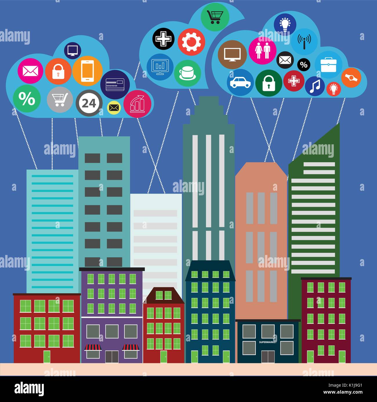 Office for urban development and environment Stock Vector Images - Alamy