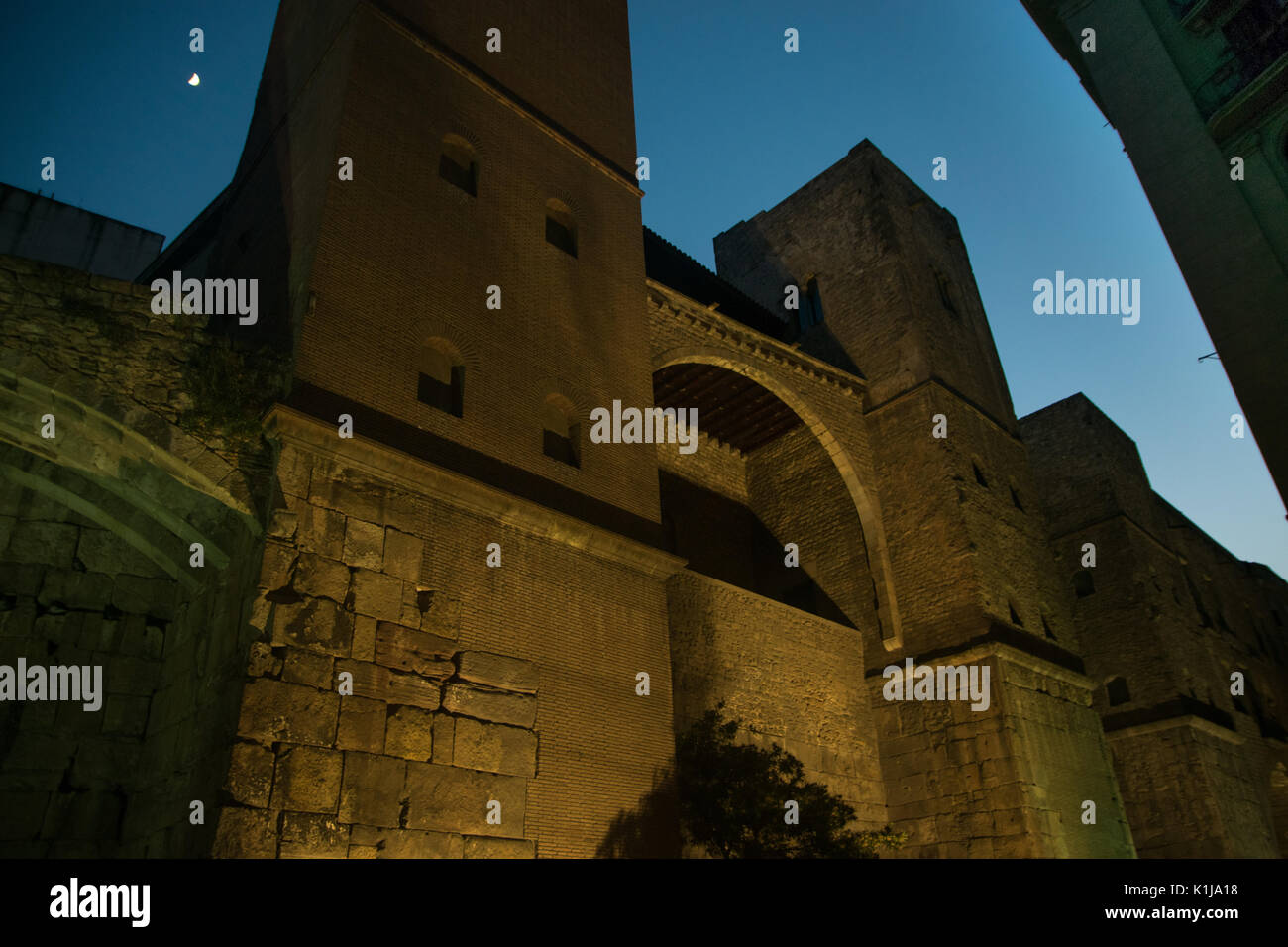Palau Reial Major (Grand Royal Palace) in Placa del rei (King's Square ...