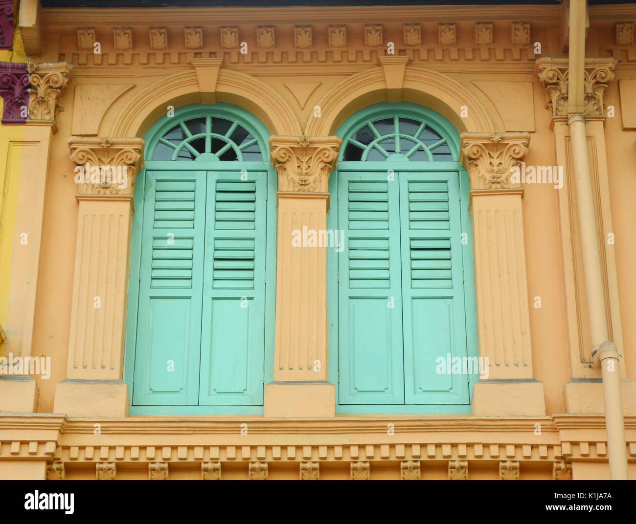 Colourful house front in singapore hi-res stock photography and images ...
