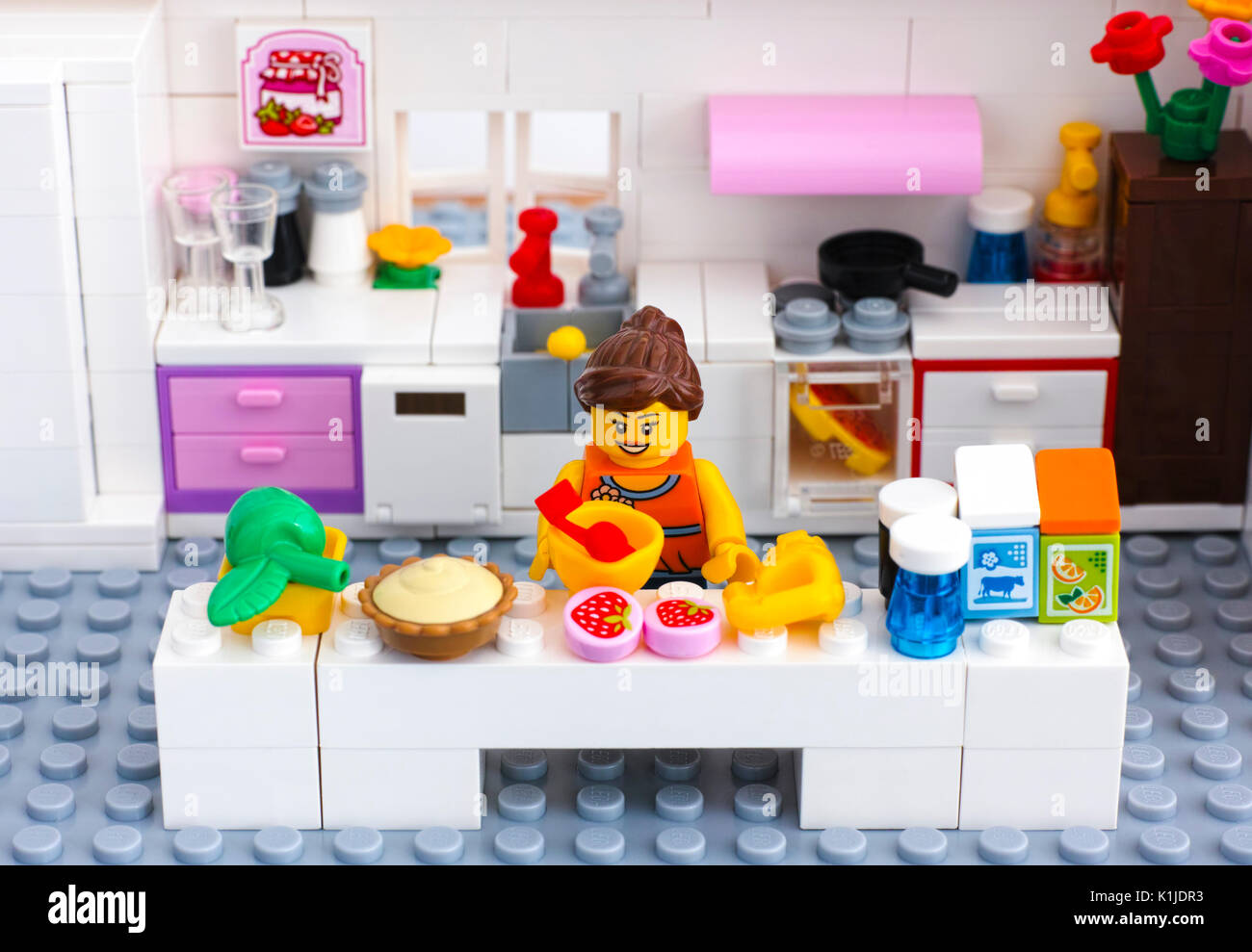 Toy mini kitchen set High Resolution Stock Photography and Images - Alamy