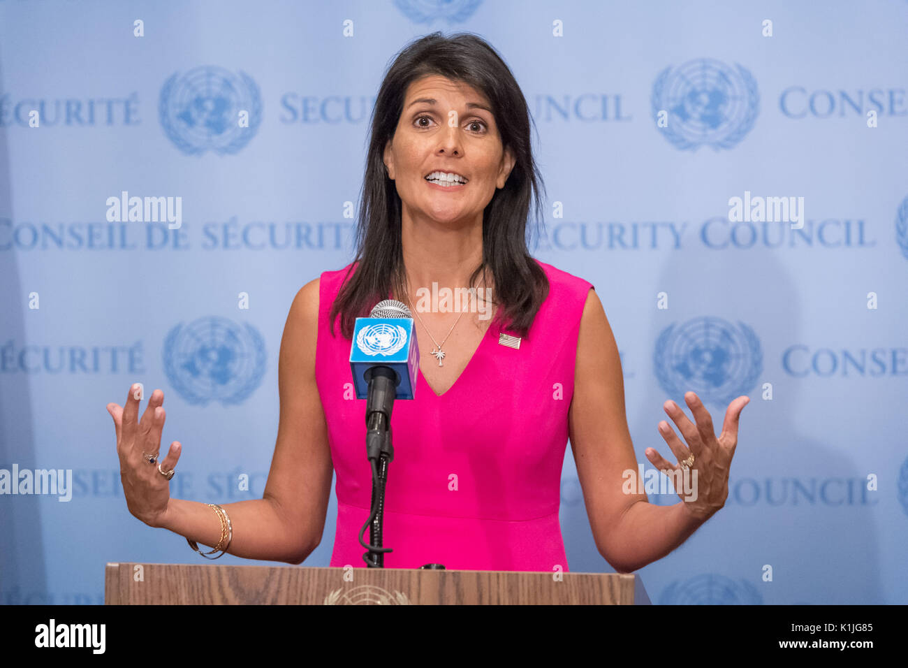 US Permanent Representative to the United Nations Ambassador Nikki ...