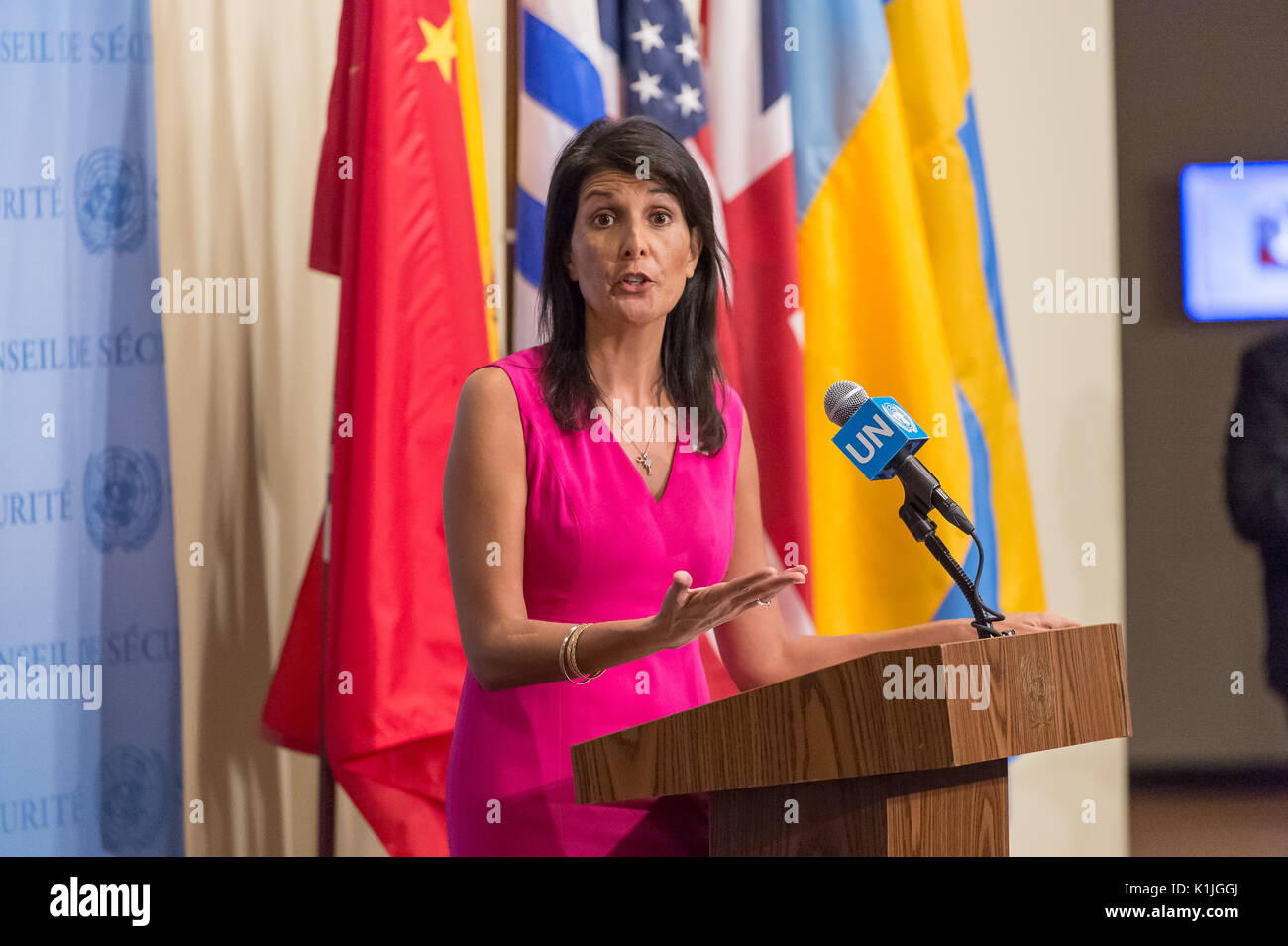 US Permanent Representative to the United Nations Ambassador Nikki ...