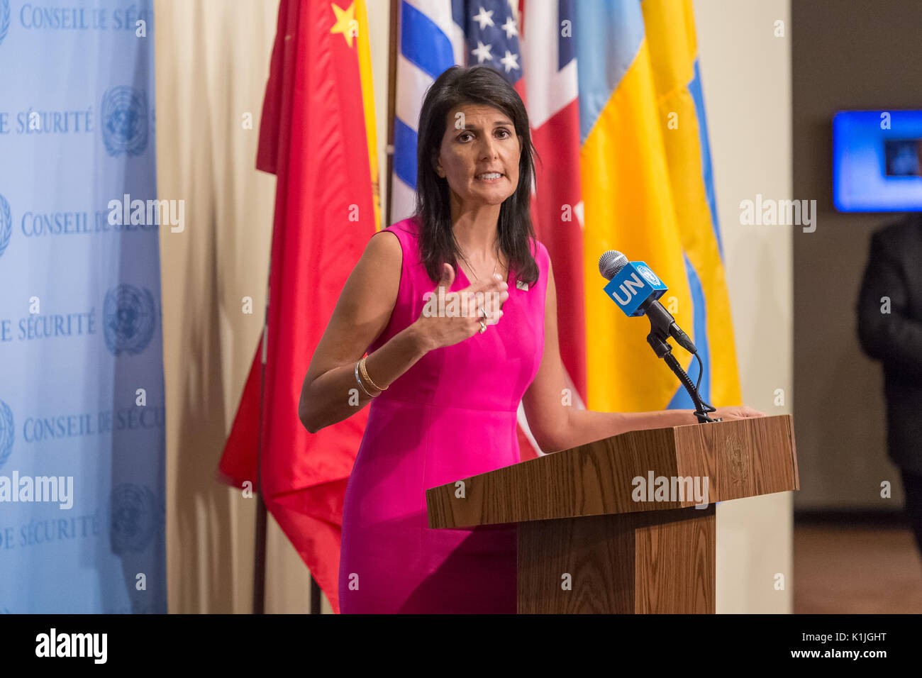 US Permanent Representative to the United Nations Ambassador Nikki ...