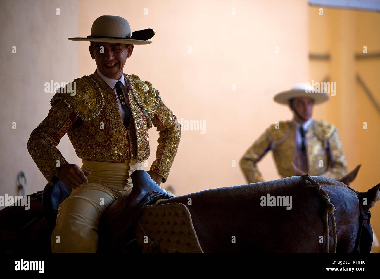 Picador bullfighter, lancer whose job it is to weaken bull's neck ...