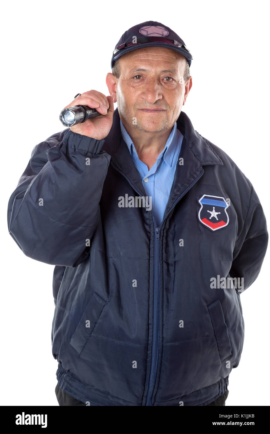 Officer using flashlight hi-res stock photography and images - Alamy