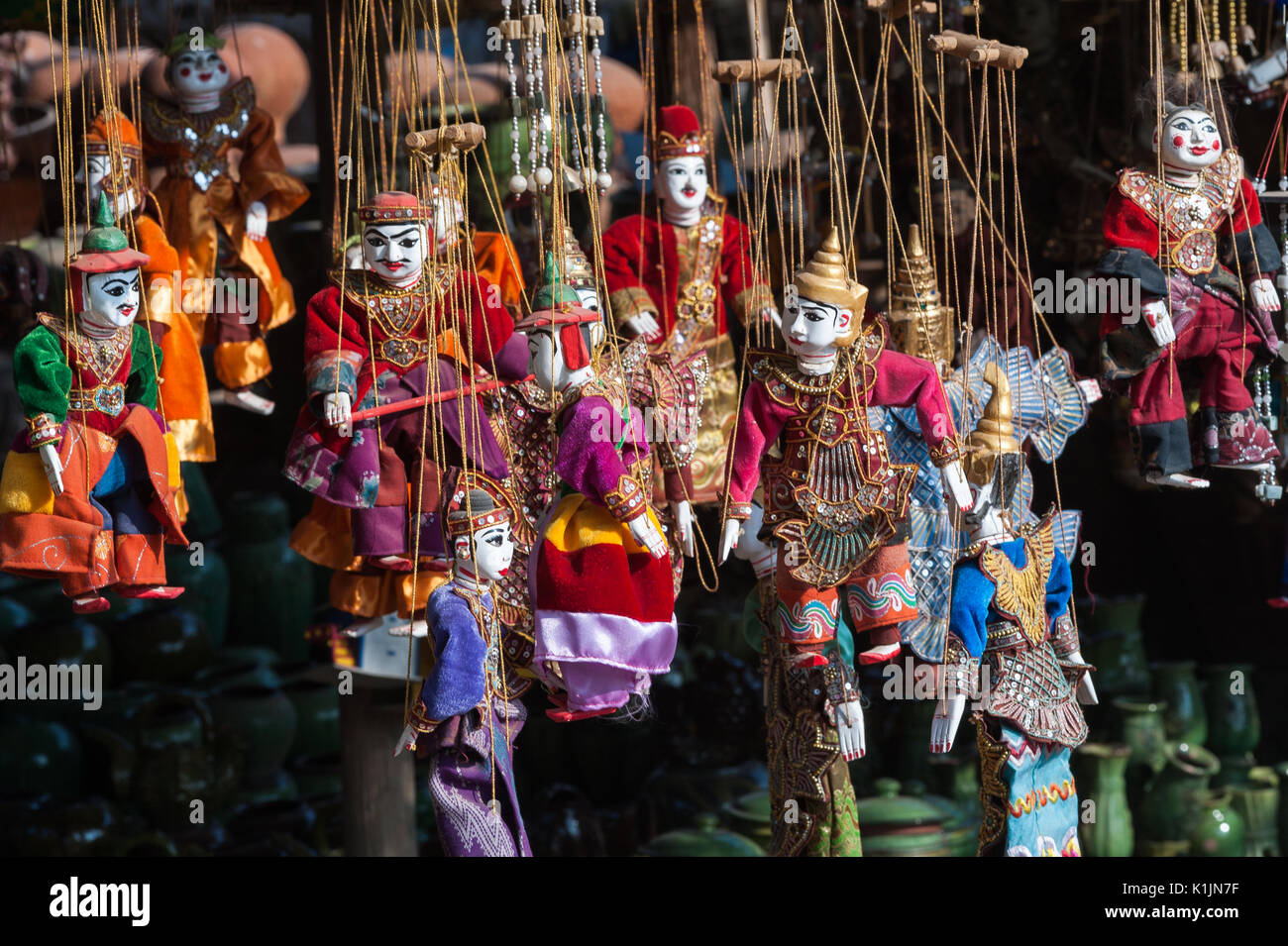 Burmese puppets hi-res stock photography and images - Alamy