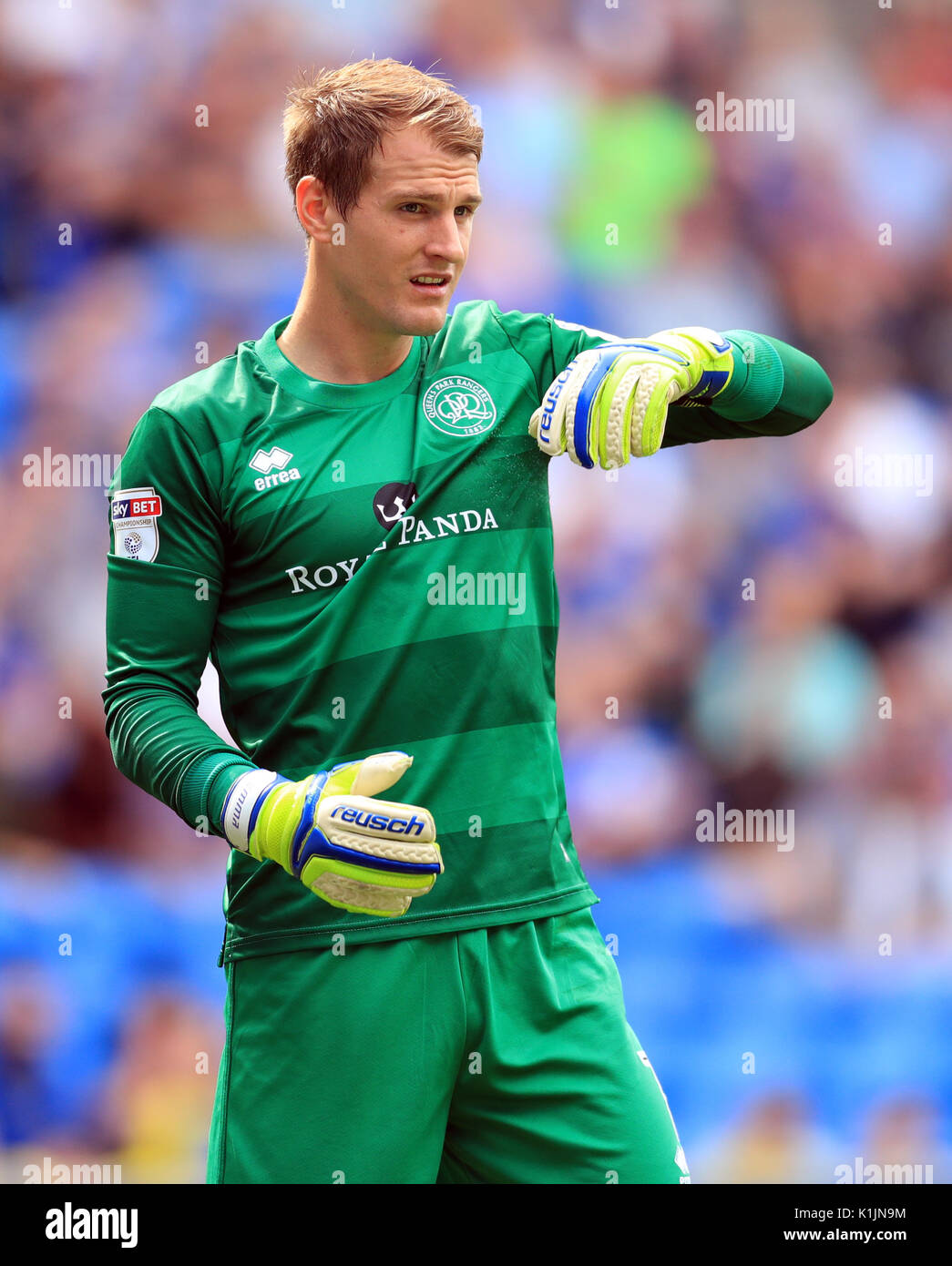 Queens Park Rangers' Alex Smithies during the Sky Bet Championship ...