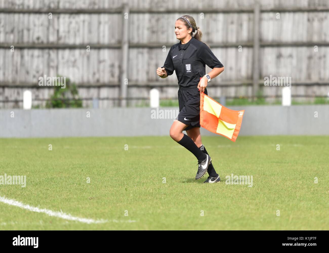 Female linesman hi-res stock photography and images - Alamy