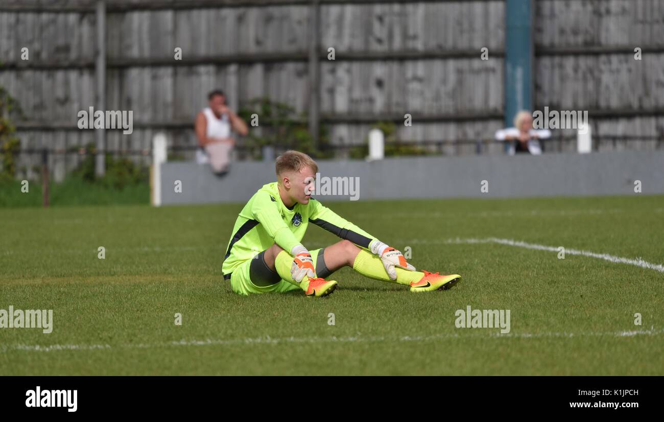 Goalkeeper letting in goal hi-res stock photography and images - Alamy