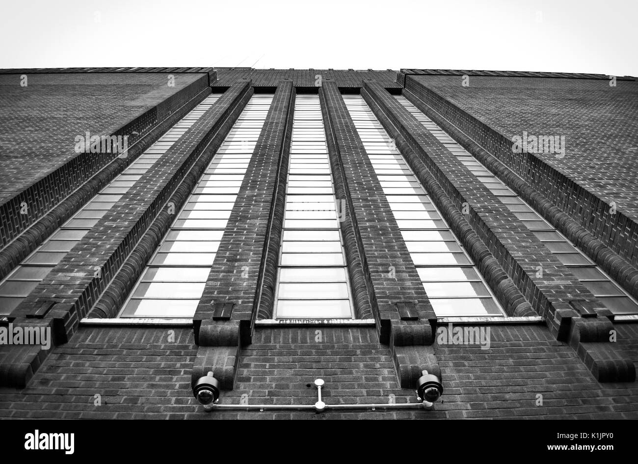 Window windows bricks Black and White Stock Photos & Images - Alamy