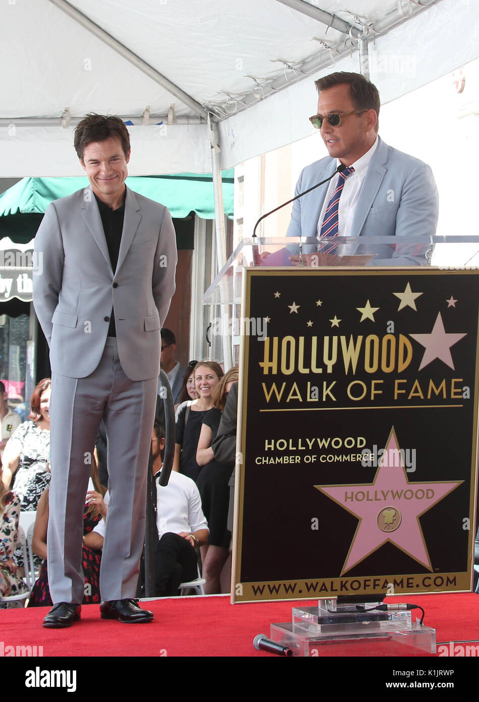Jason Bateman Honored With Star On The Hollywood Walk Of Fame Featuring ...
