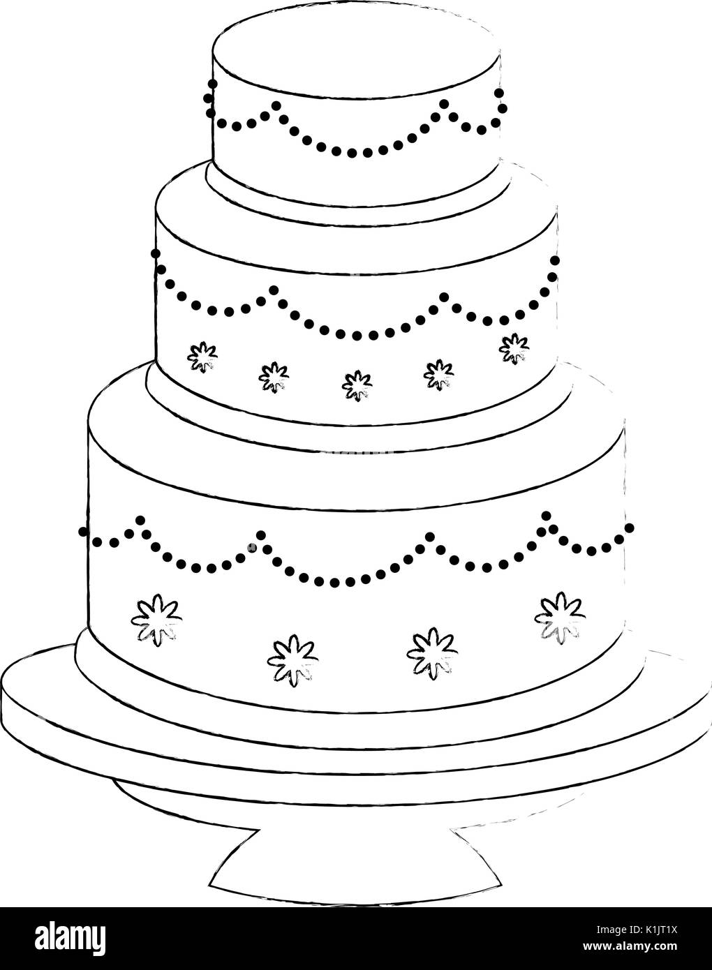How To Draw A Wedding Cake Art Hub at James Browning blog
