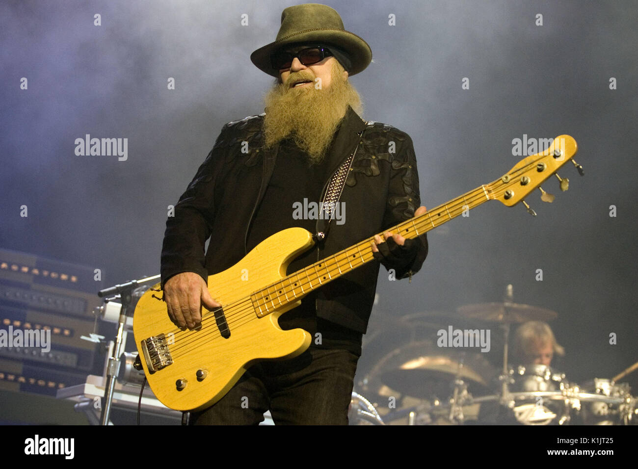 Zz Top Performing Live In Concert At The O2 Academy In Glasgow