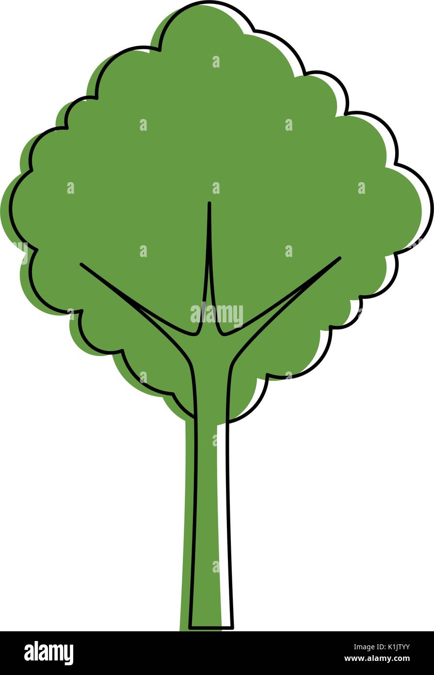 Tree nature symbol icon vector illustration graphic design Stock Vector ...