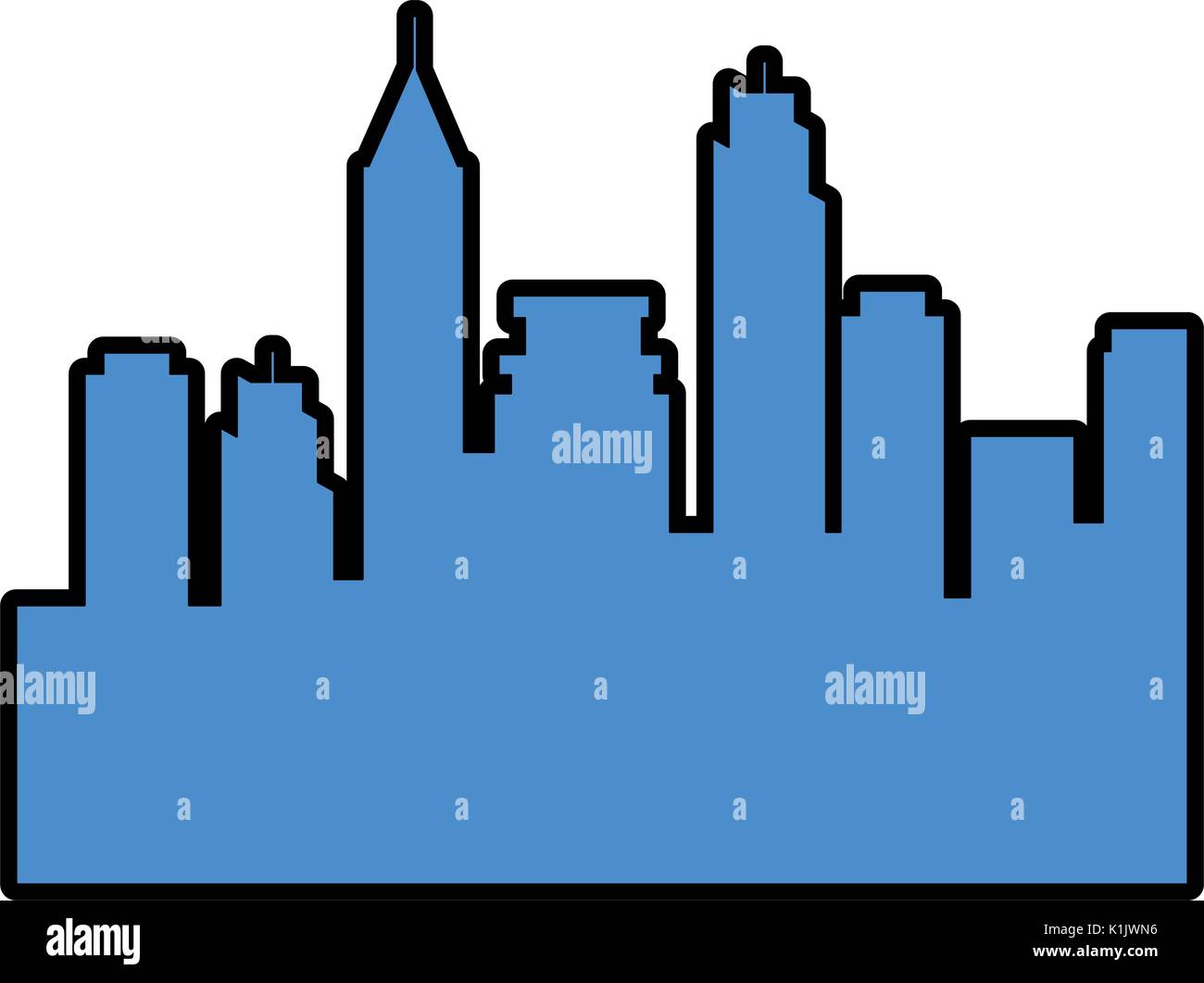Urban city view icon vector illustration graphic design Stock Vector ...