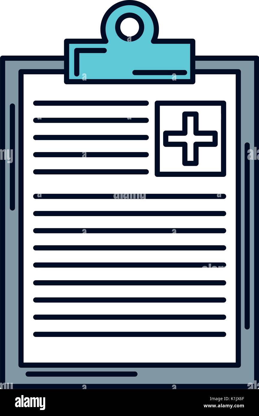 medical order clipboard icon vector illustration design Stock Vector ...