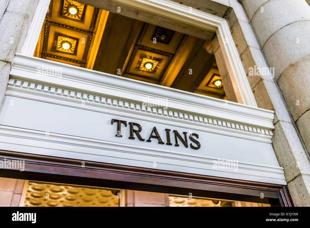 Trains Interior High Resolution Stock Photography and Images - Alamy