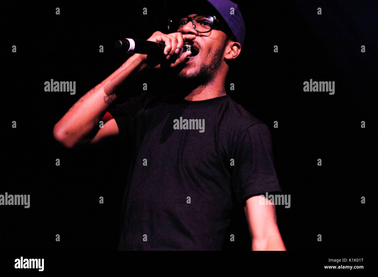 Kid Cudi performing 2009 Power 106 Powerhouse Honda Center August 8 ...