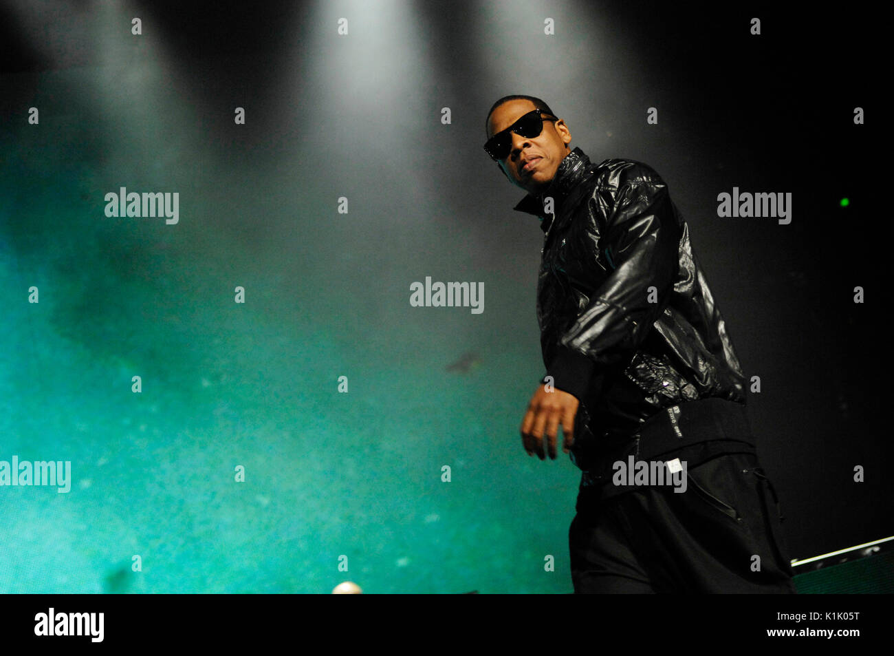 Rapper Shawn Carter aka Jay-Z performing 2009 Power 106 Powerhouse ...