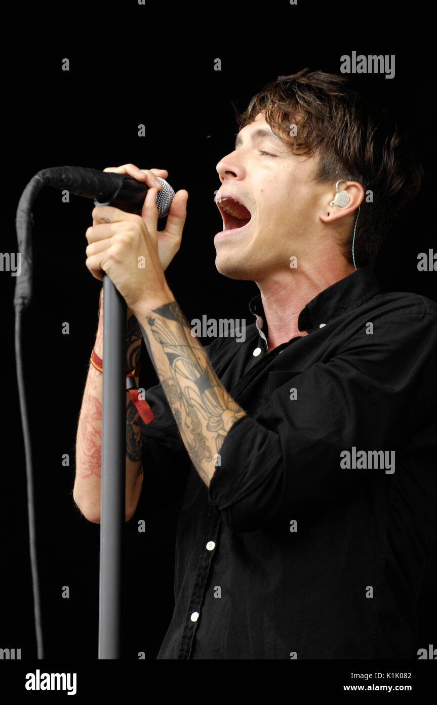Incubus singer brandon boyd performs hi-res stock photography and ...