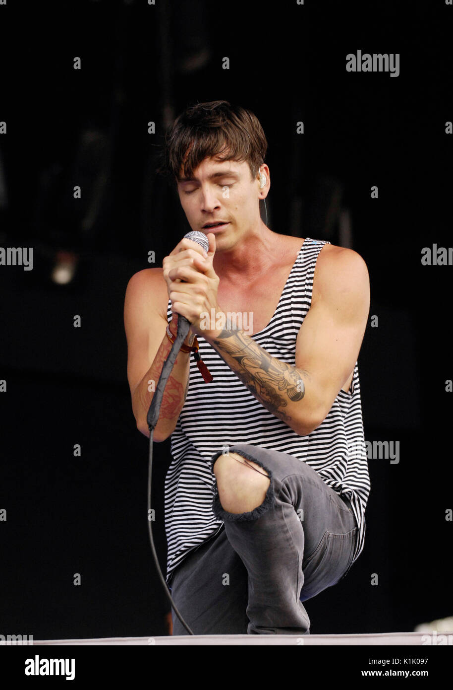 Incubus singer brandon boyd performs hi-res stock photography and ...