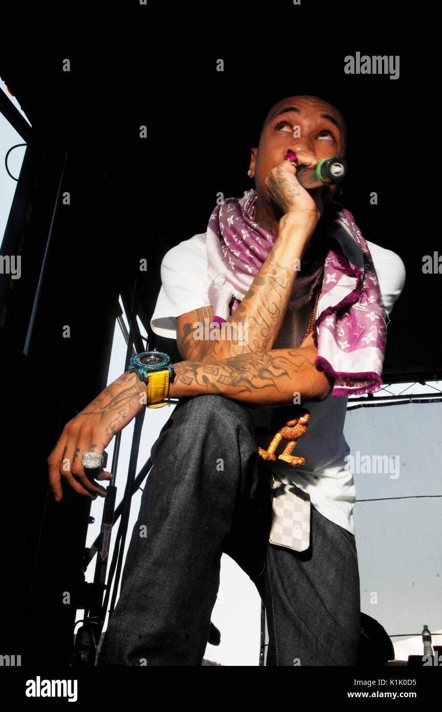 Tyga concert hi-res stock photography and images - Alamy