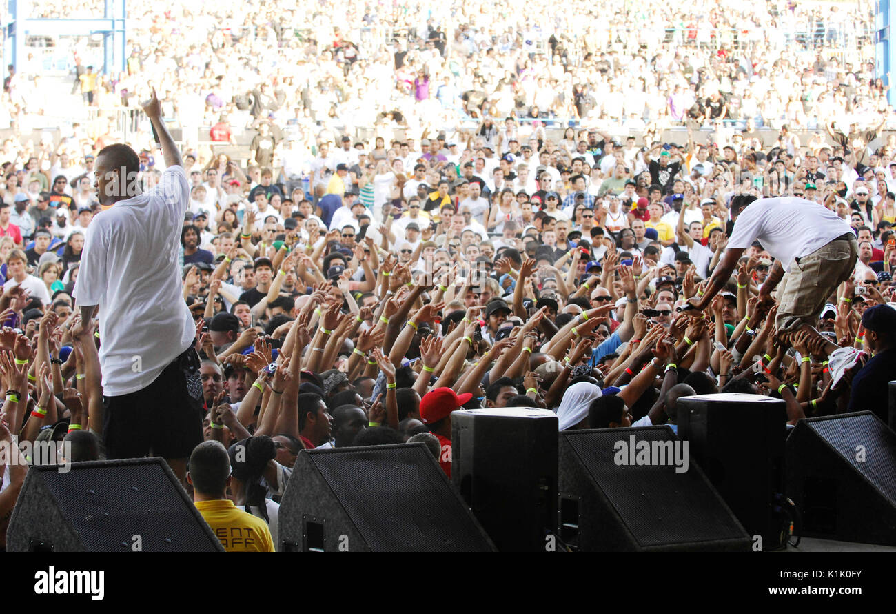 Method Man performing Rock Bells Stock Photo - Alamy