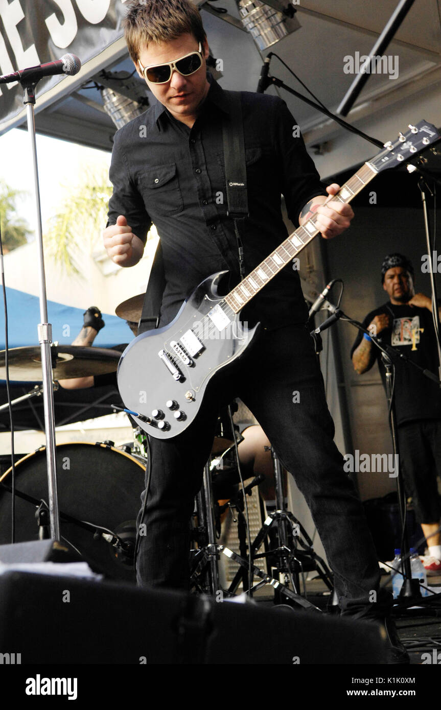 Chad Petree Shiny Toy Guns performs day 3 2nd Annual Sunset Strip Music ...