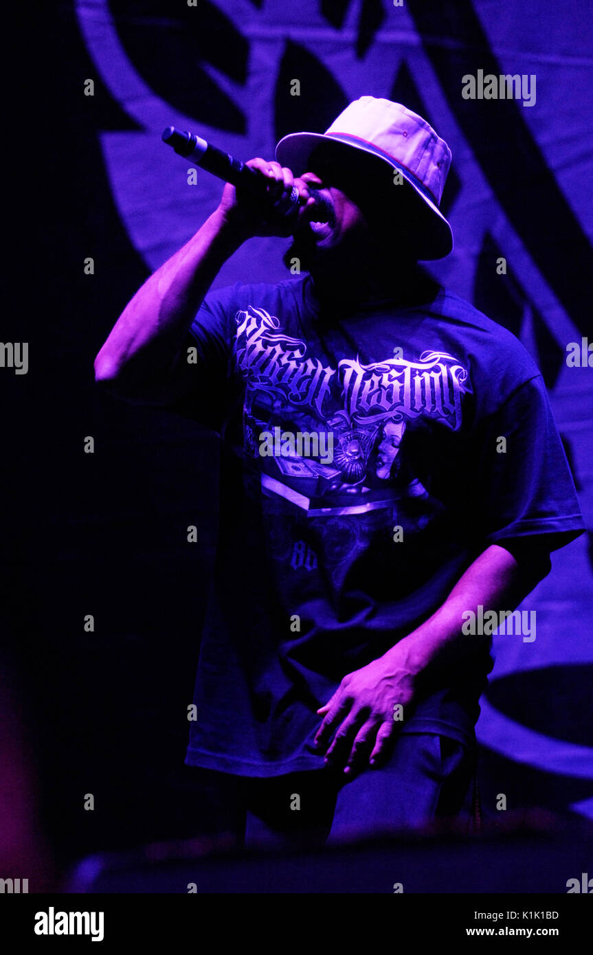 Sen Dog Cypress Hill performs Cypress Hill's Smokeout San Manuel ...