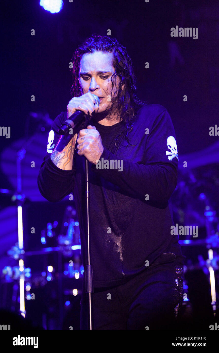 Ozzy osbourne performing on stage hi-res stock photography and images ...