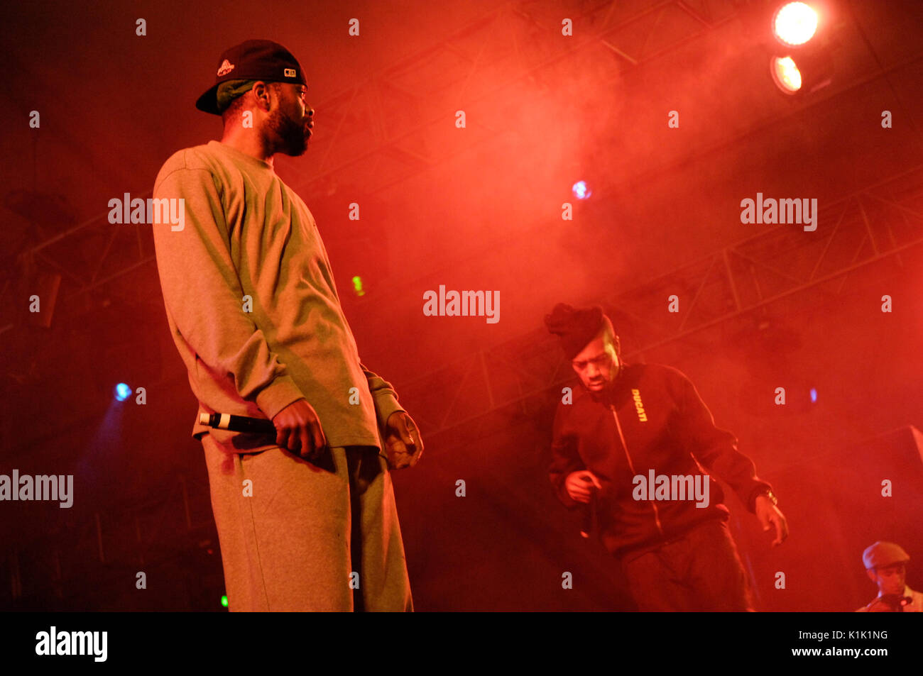 (L-R) Method Man Redman perform Cypress Hill's Smokeout San Manuel ...