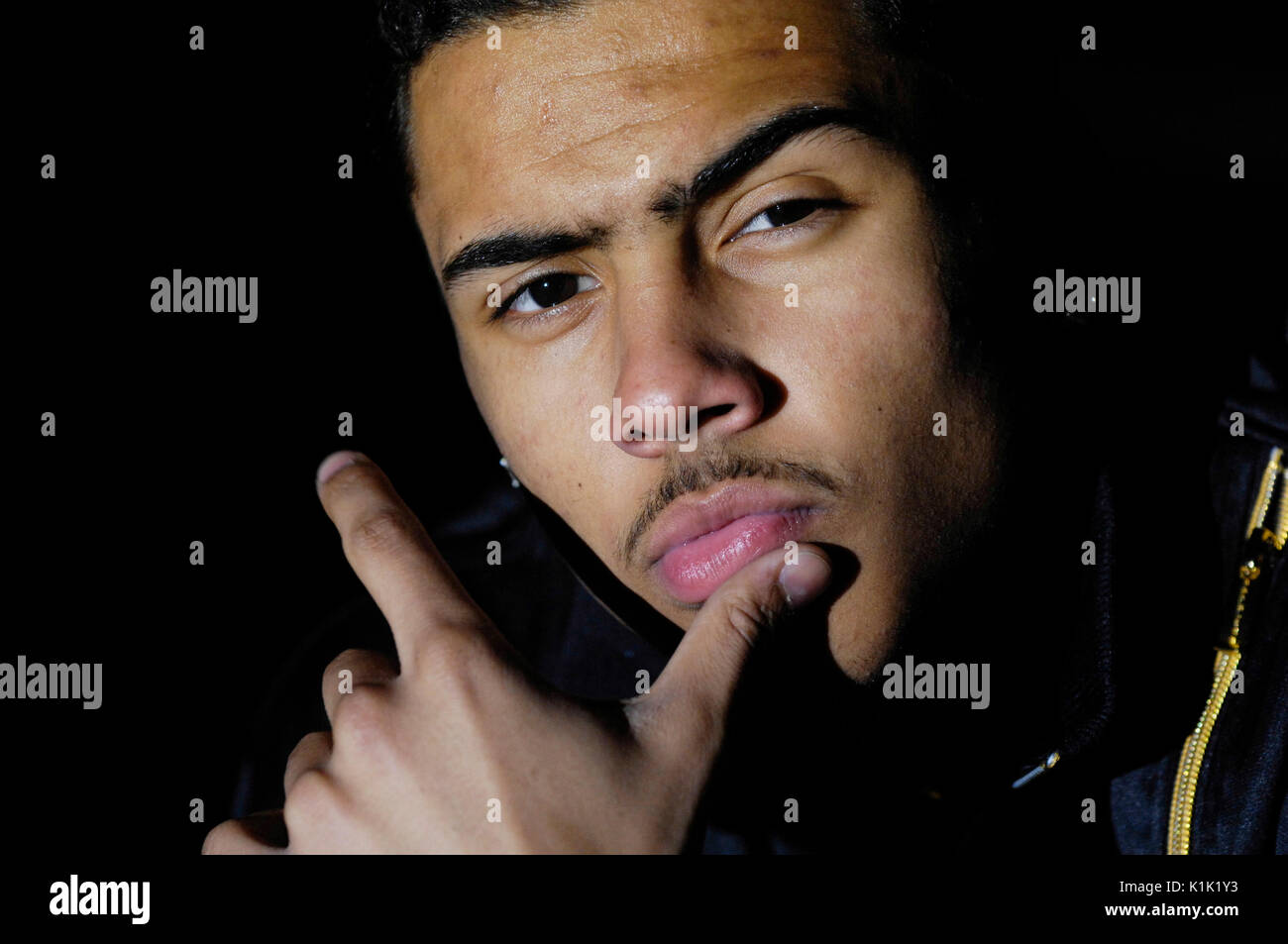 Quincy Brown set his music video 2010 Los Angeles,California Stock ...