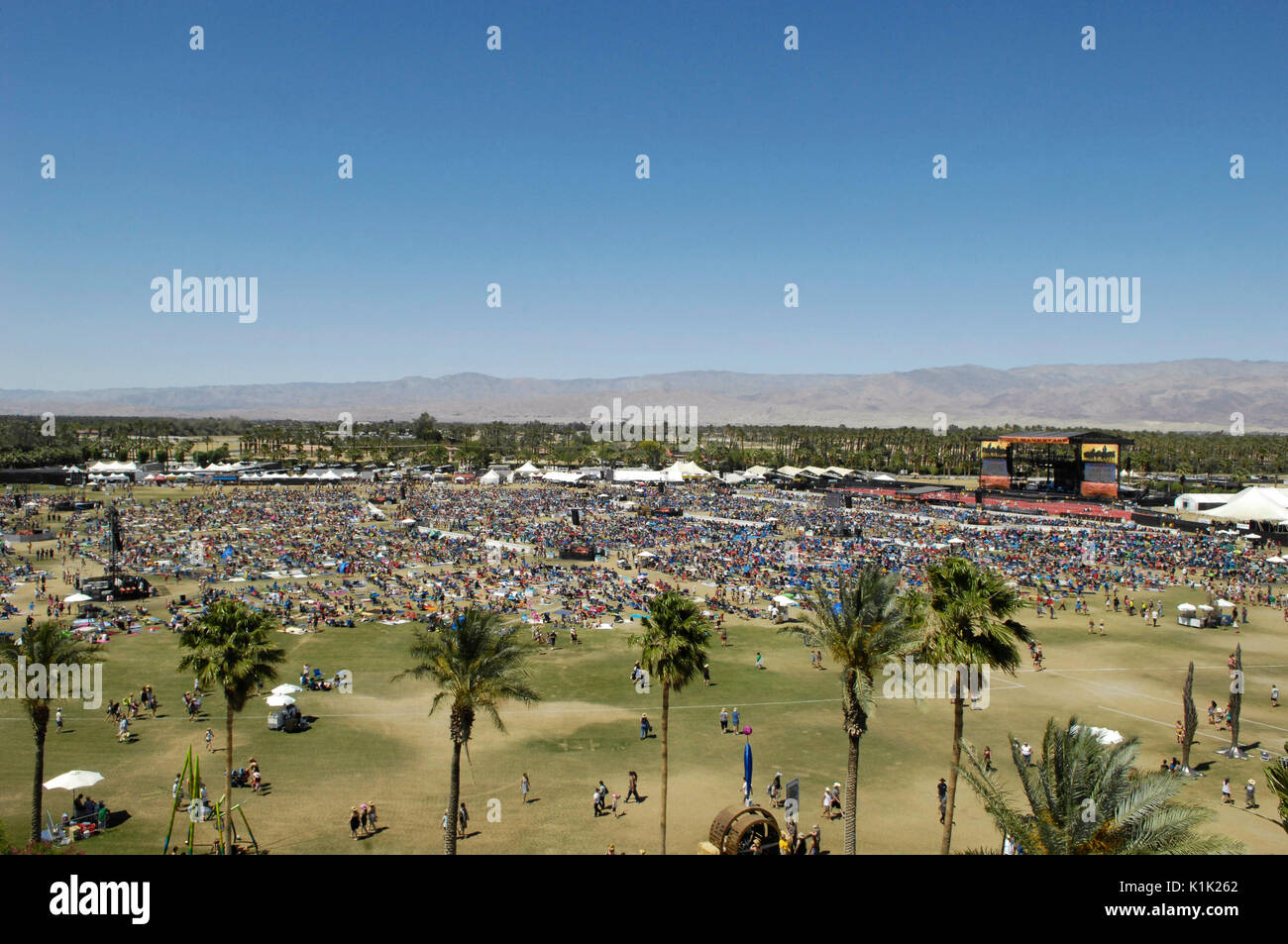 Crowd atmosphere Stagecoach,California's County Music Festival Day 2 ...