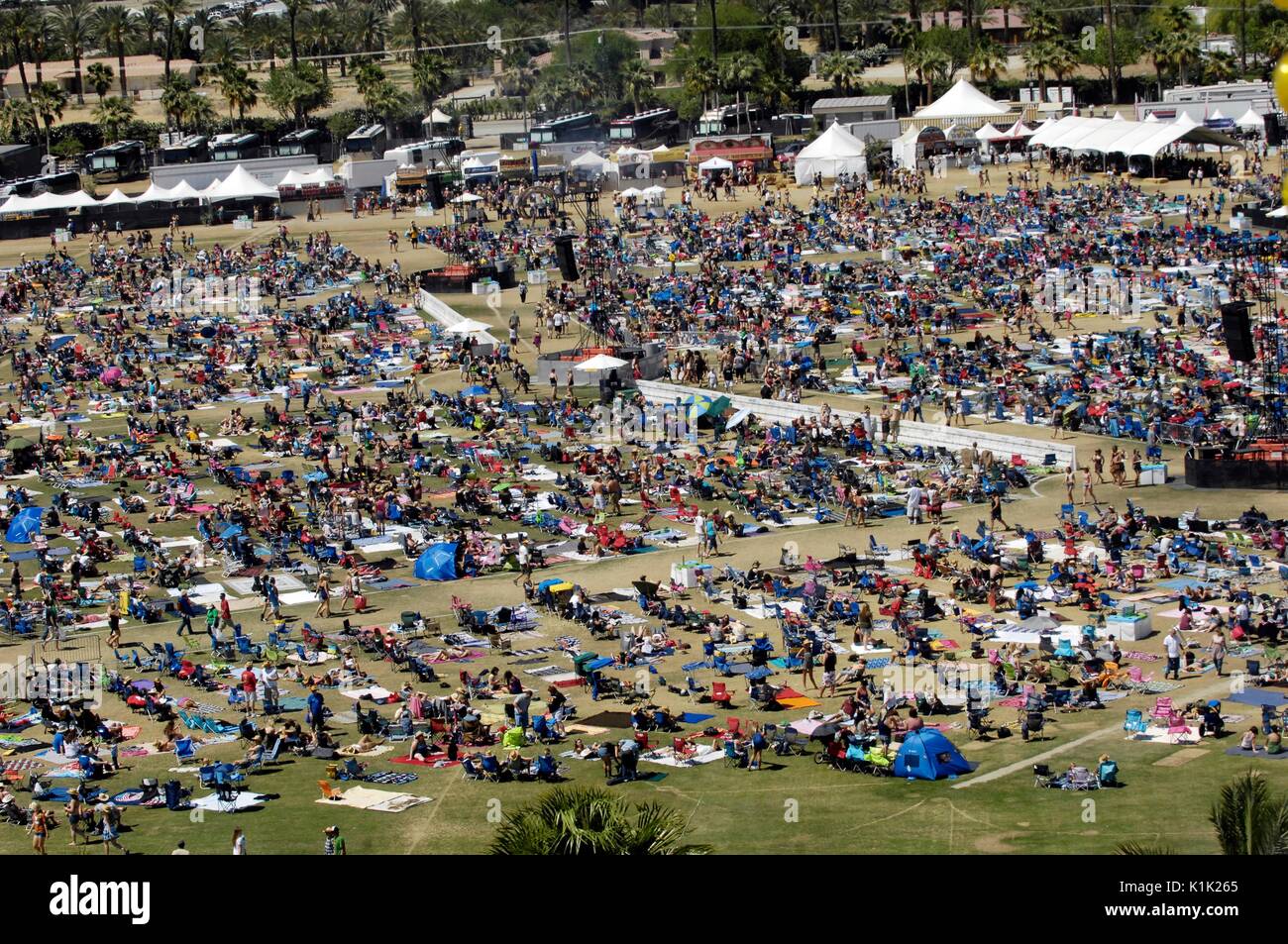 Crowd atmosphere Stagecoach,California's County Music Festival Day 2 ...