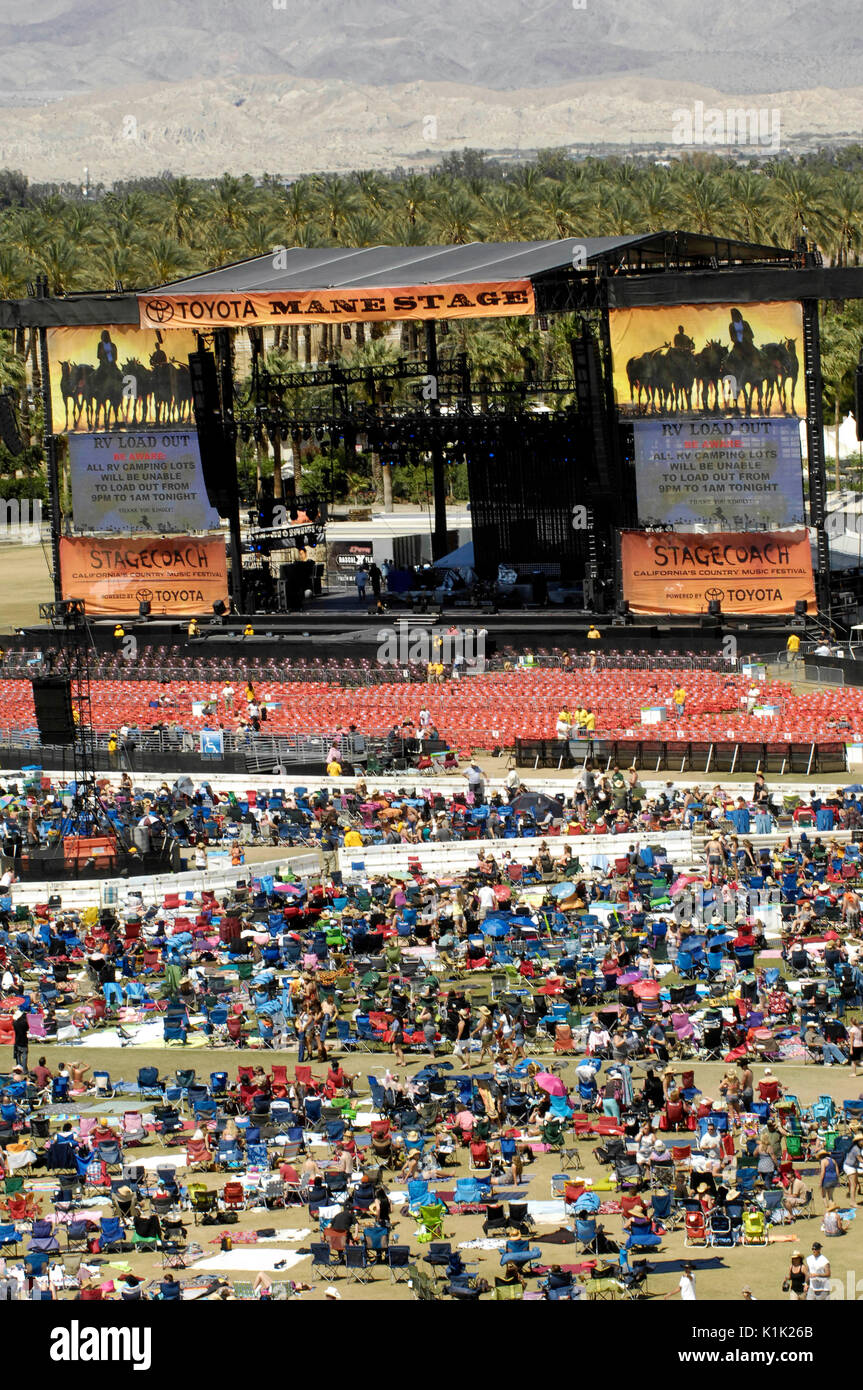 Crowd atmosphere Stagecoach,California's County Music Festival Day 2 ...